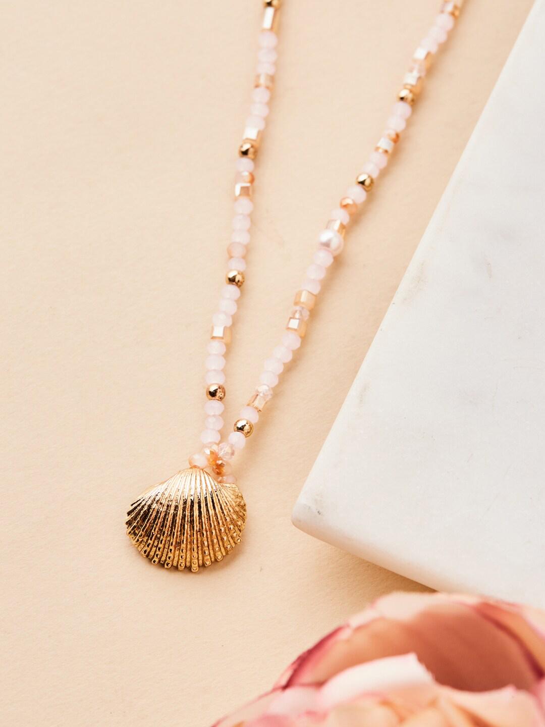 Buy Fabindia Gold Plated Beaded Necklace - Necklace And Chains for ...