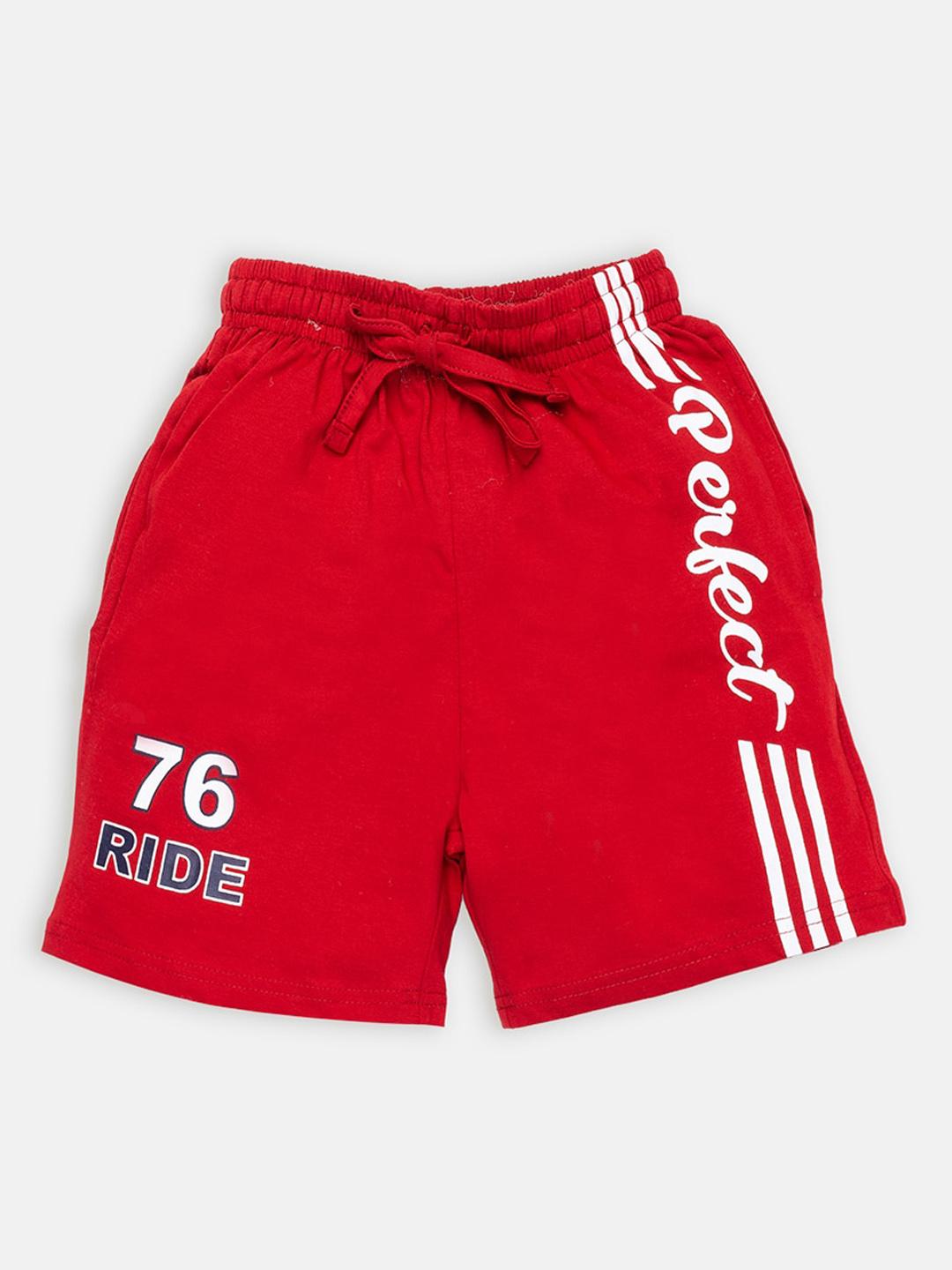 Buy AMUL Kandyfloss Boys Cotton Mid Rise Regular Fit Shorts - Shorts ...