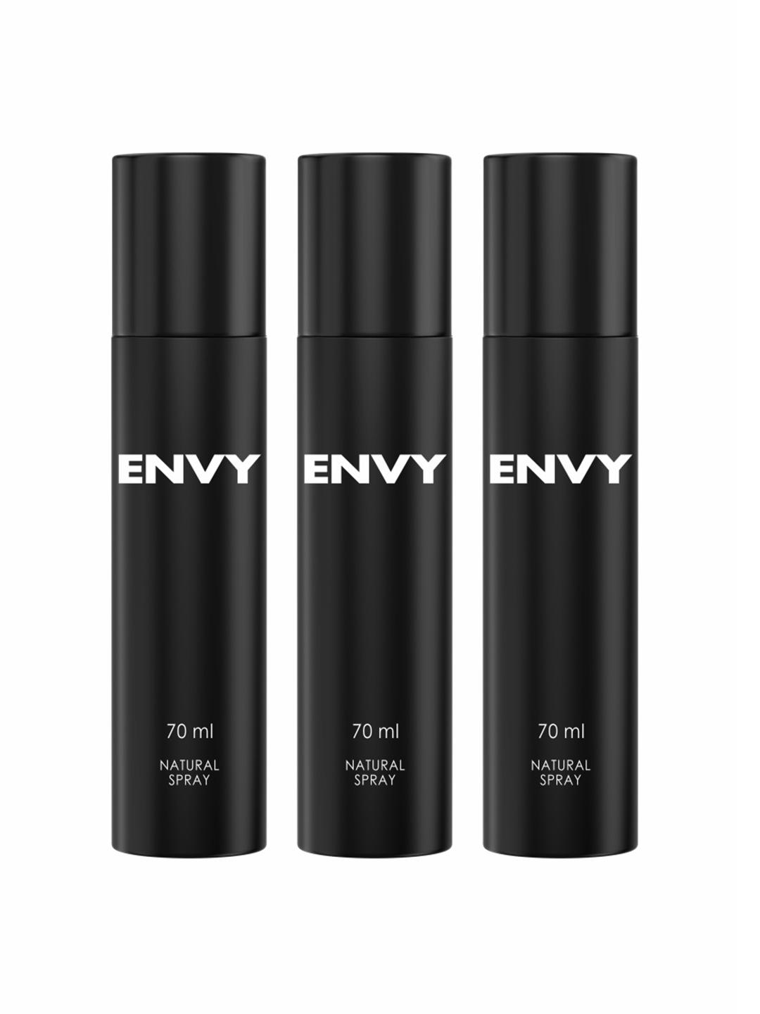 Buy Envy Men Set Of 3 Long Lasting Natural Spray 70 Ml Each - Perfume ...