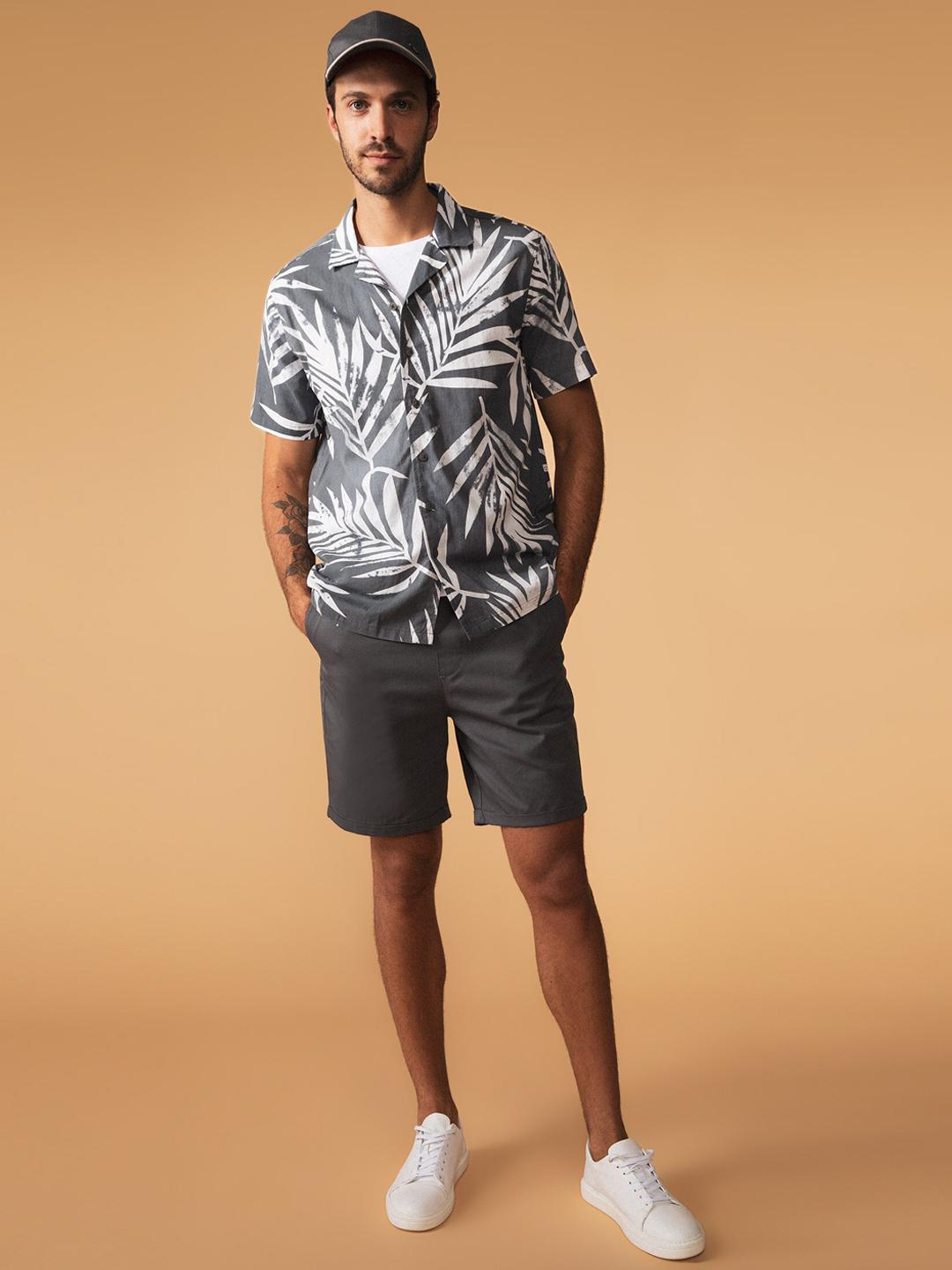 Buy DeFacto Men Regular Fit Pure Cotton Shorts - Shorts for Men ...