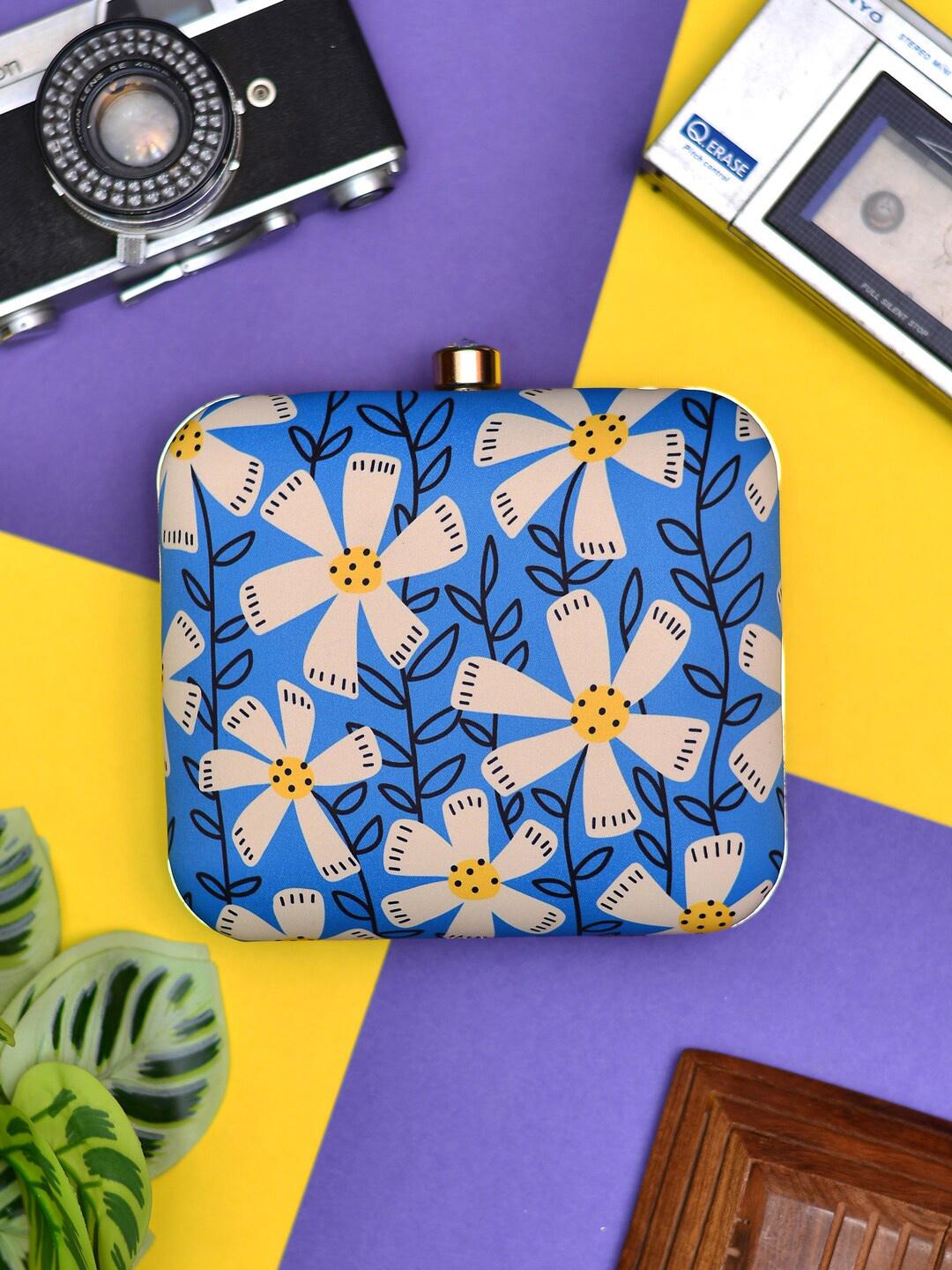 Buy ARTKLIM Floral Printed Box Clutch - Clutches for Women 22260358 ...