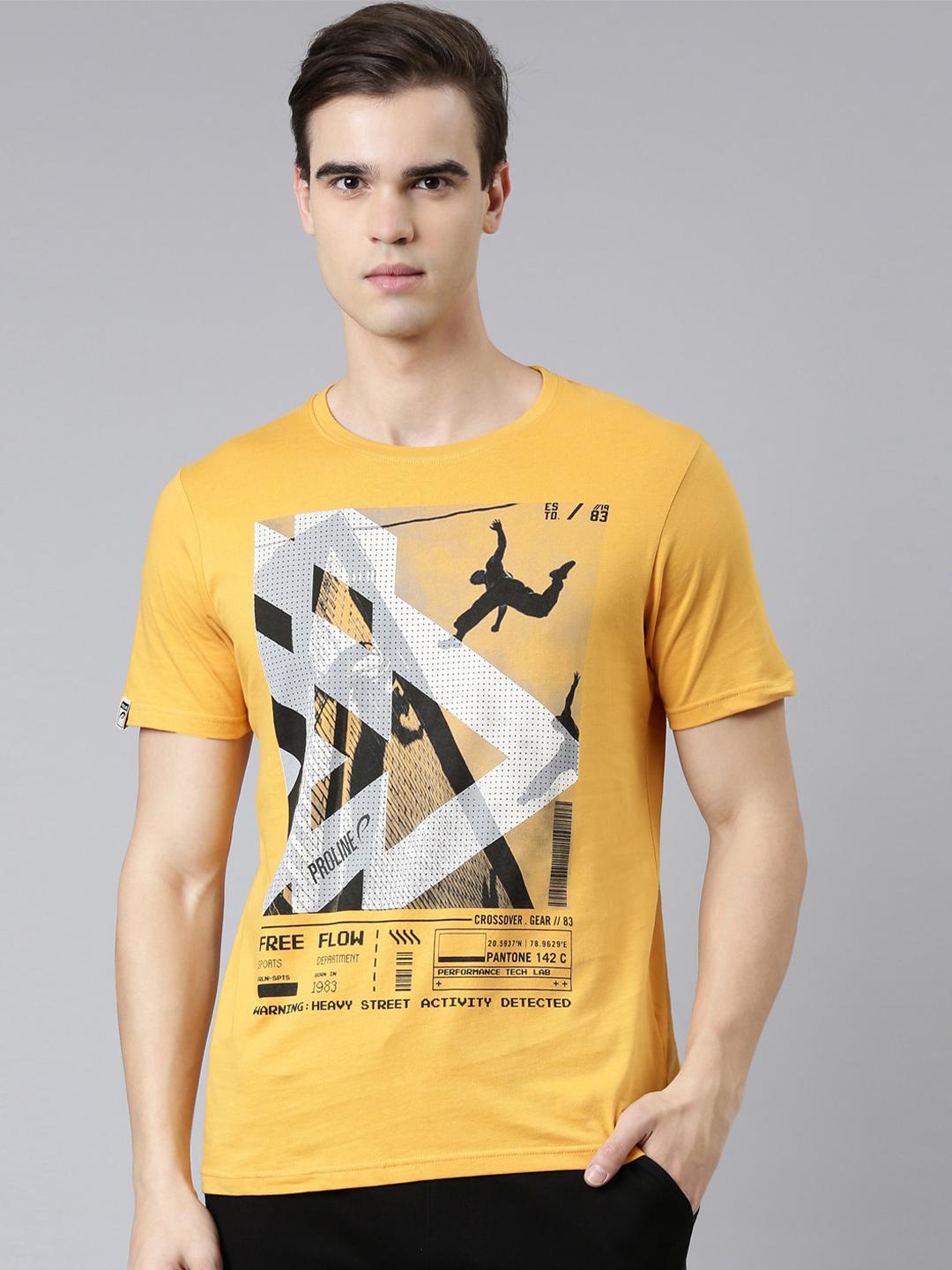Buy Proline Graphic Printed Cotton T Shirt - Tshirts for Men 22271660 ...