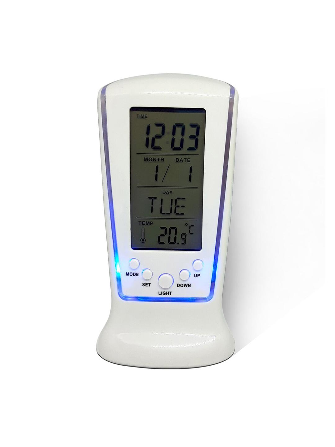 Buy ZURU BUNCH White & Blue Digital Smart Backlight Contemporary Table ...