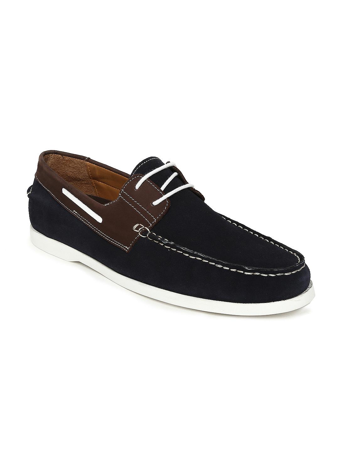 Buy Bata Men Navy Blue Boat Shoes - Casual Shoes for Men 2233200 | Myntra