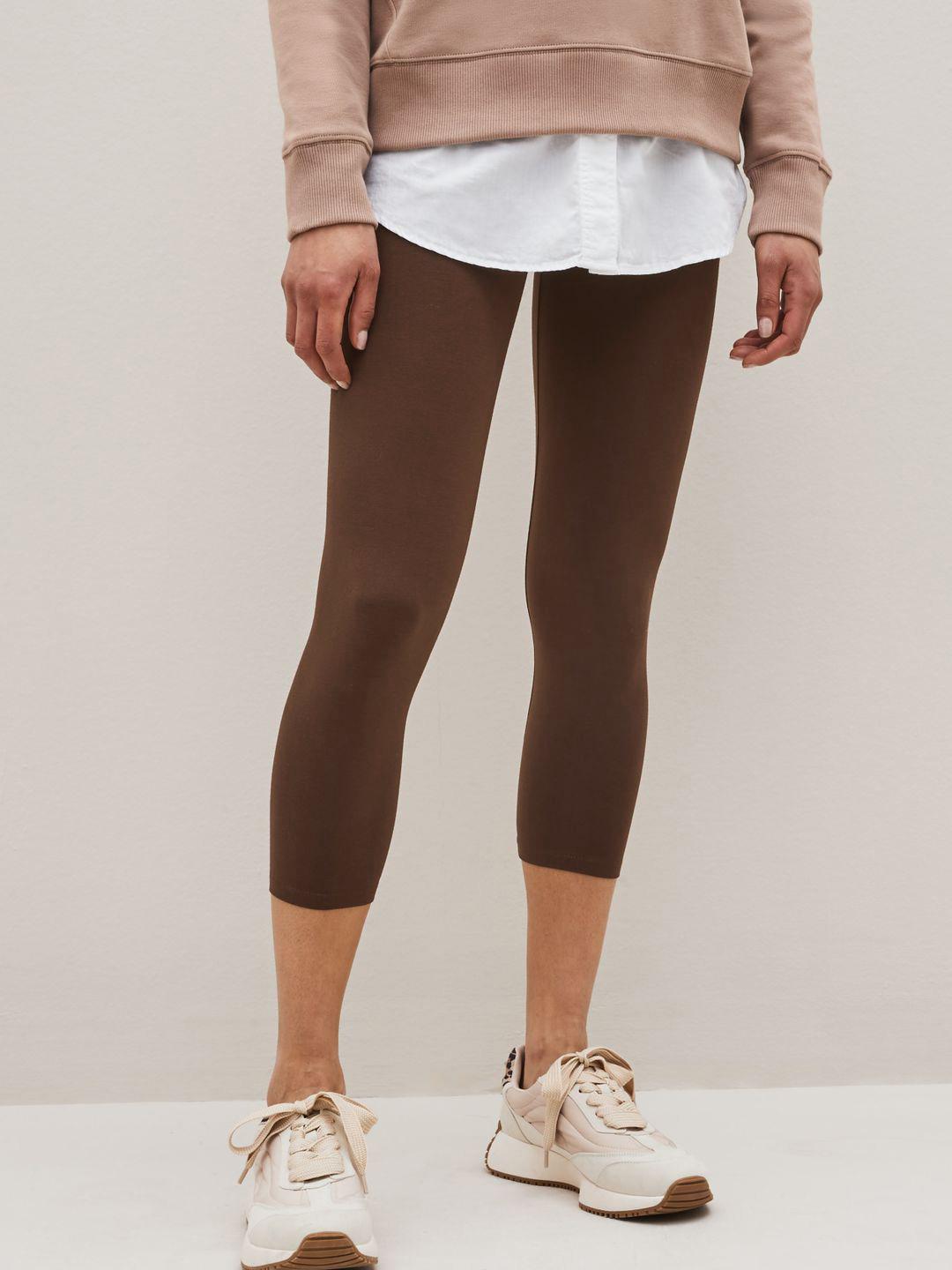 Buy NEXT Cropped Knitted Three Fourth Tights - Tights for Women ...