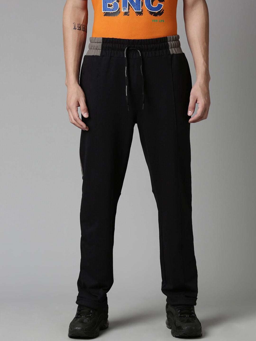 Buy Breakbounce Men Cotton Straight Fit Track Pants - Track Pants for ...