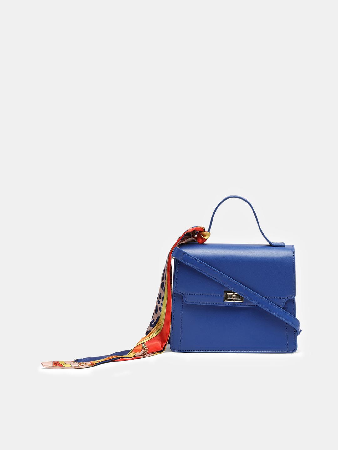 Buy Vero Moda Structured Satchel With Scarf - Handbags for Women ...