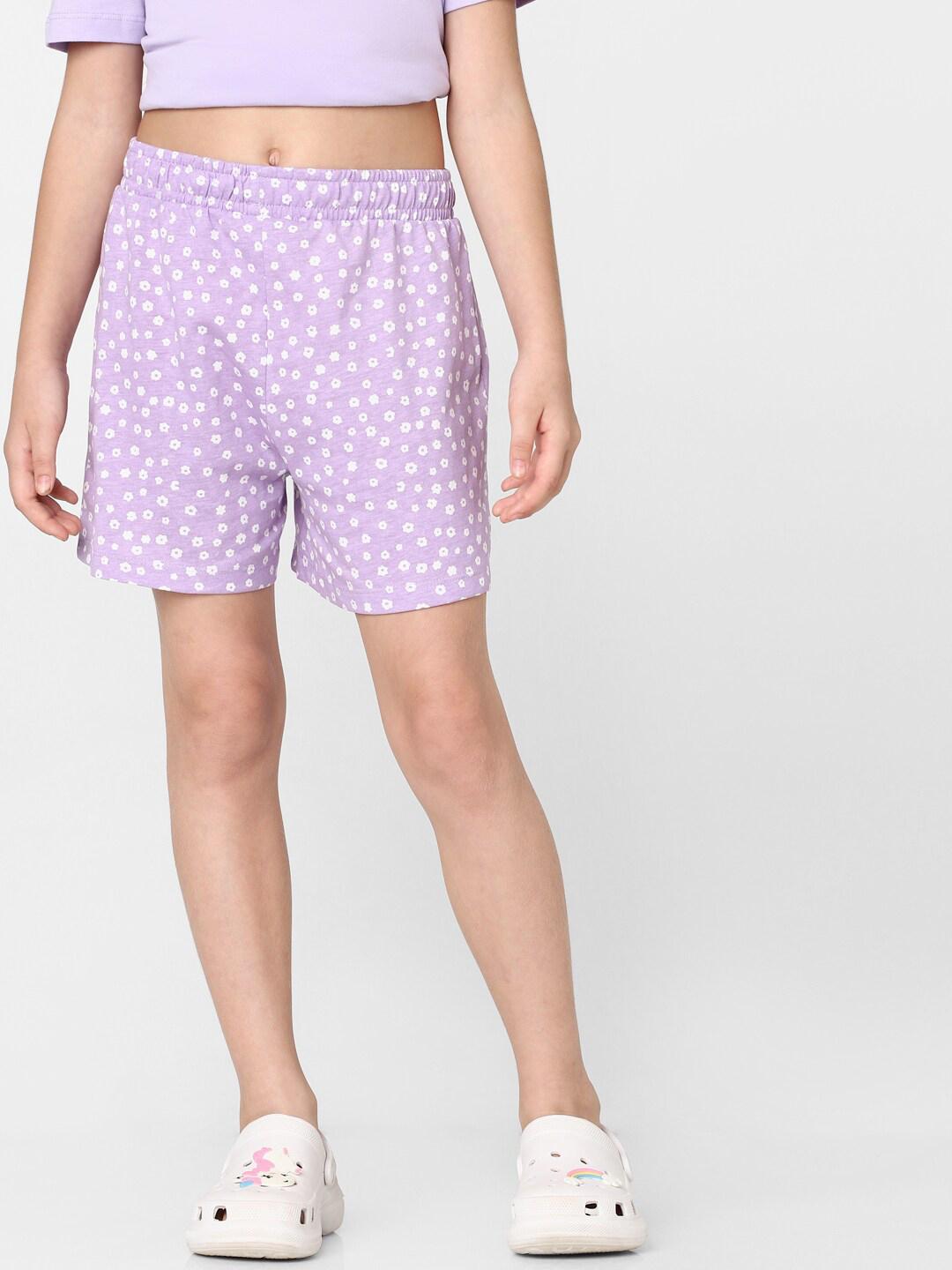 Buy KIDS ONLY Girls Printed Shorts - Shorts for Girls 22357018 | Myntra