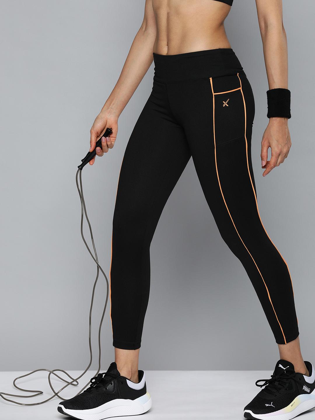 Buy HRX By Hrithik Roshan Women Rapid Dry Skinny Fit Training Tights ...