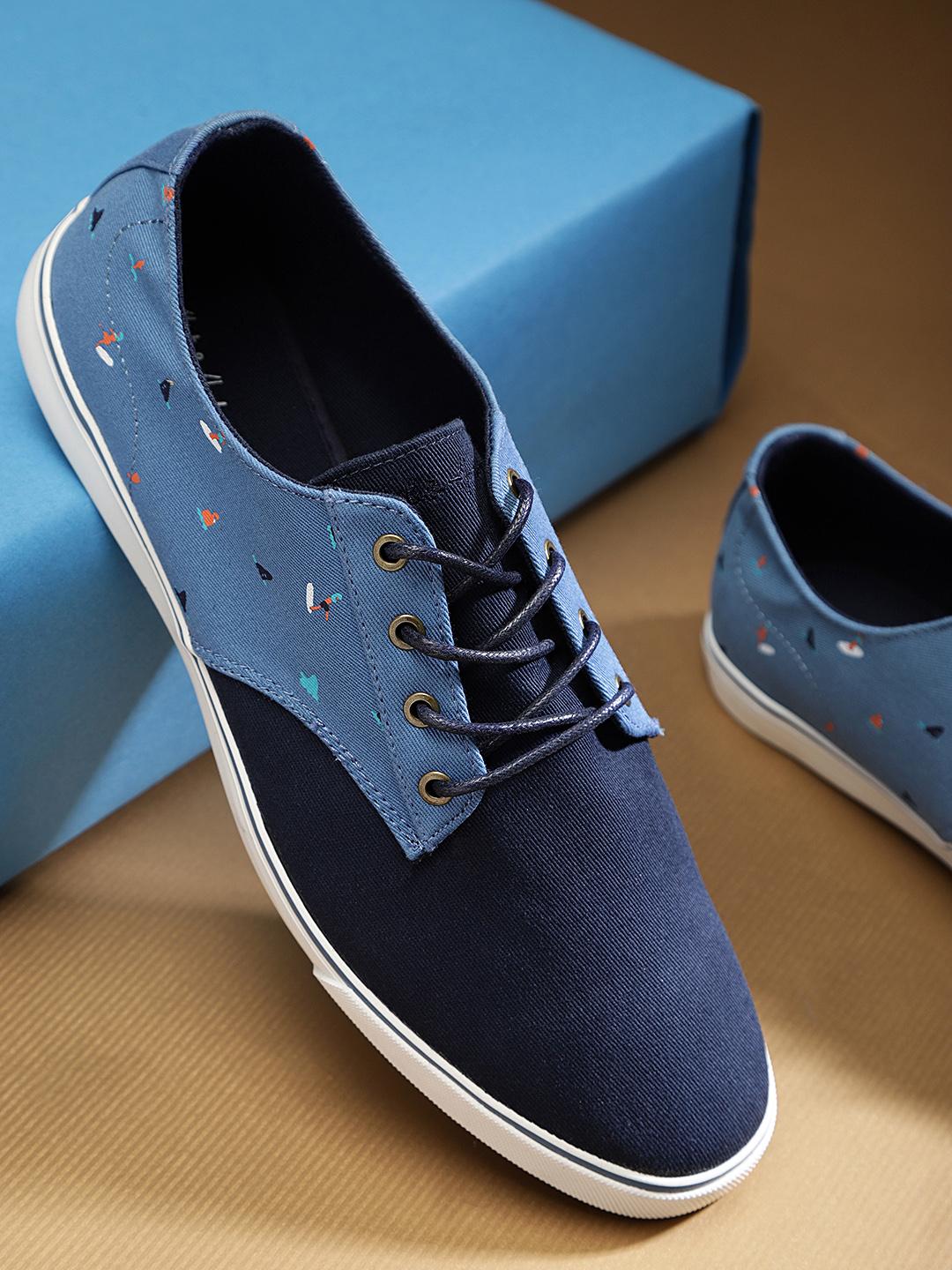 Buy Mast & Harbour Men Navy Blue Derbys - Casual Shoes for Men 2242741 ...