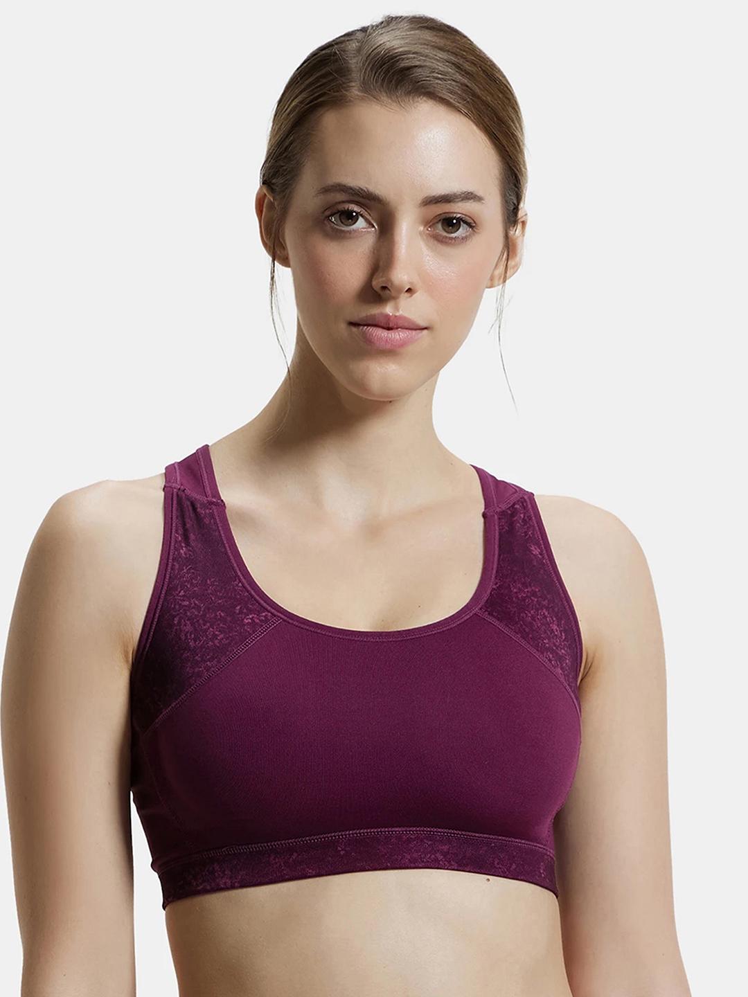 Buy Jockey Full Coverage Lightly Padded Anti Microbial Dry Fit Seamless ...