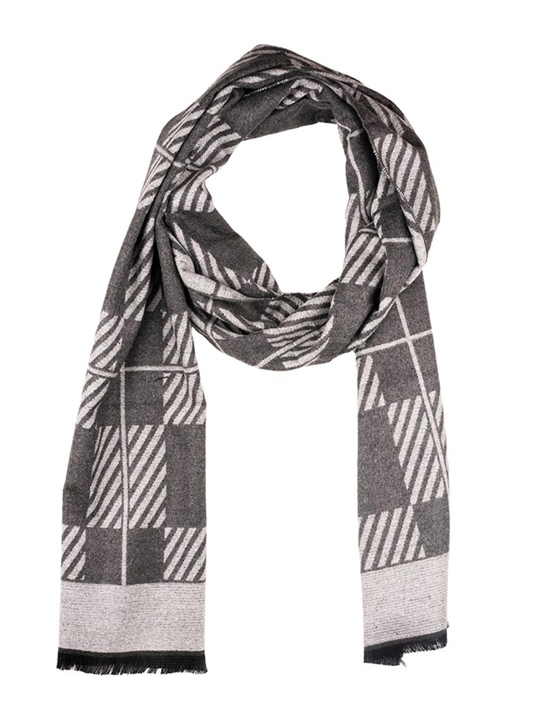 Buy The Tie Hub Men Woolen Checked Scarf - Scarves for Men 22440494 ...