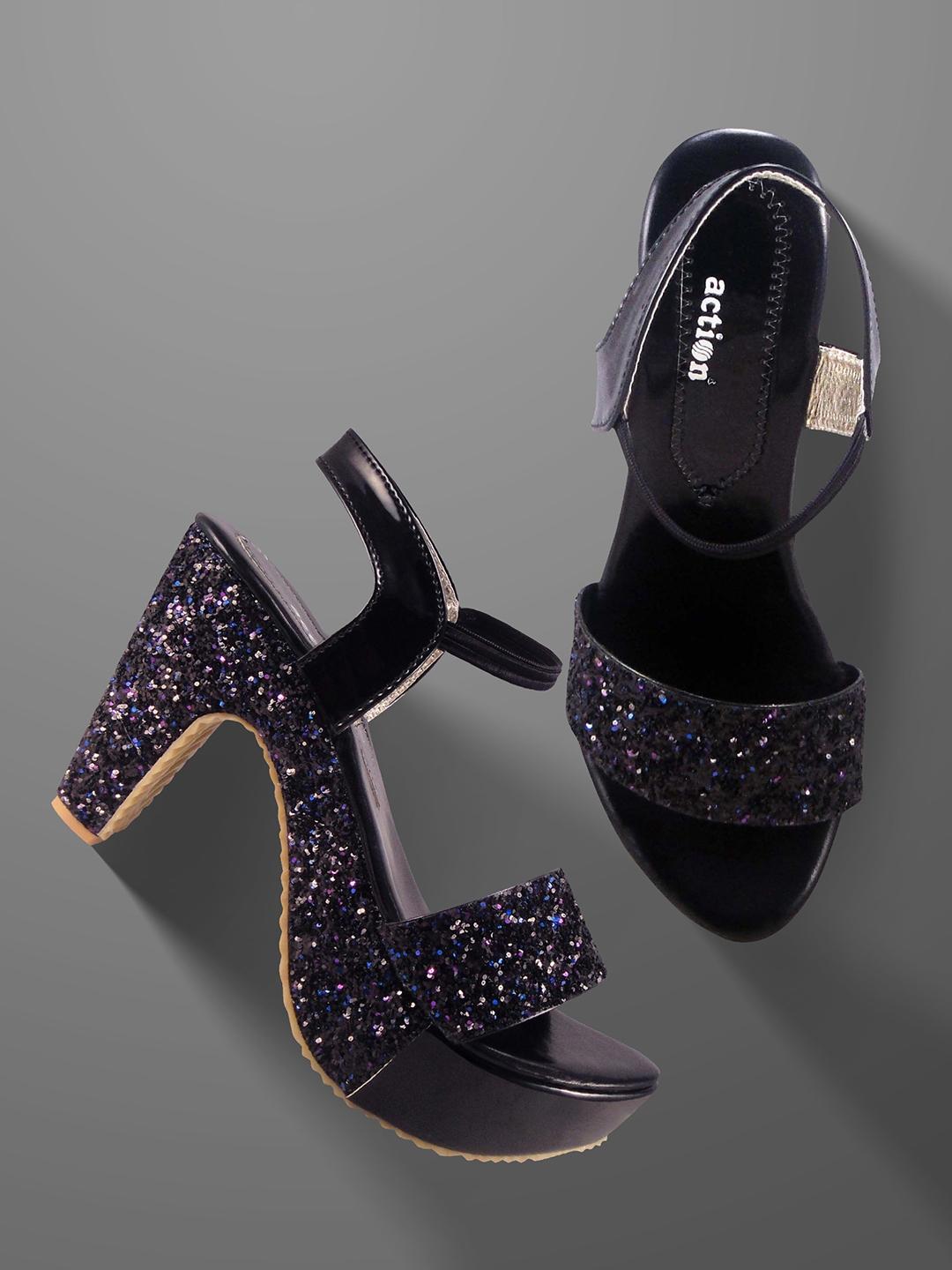 Buy Action Embellished Backstrap Block Heels - Heels for Women 22444906 ...