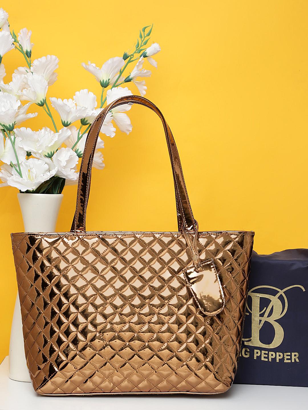 Buy Bag Pepper Structured Shoulder Bag With Quilted - Handbags for ...