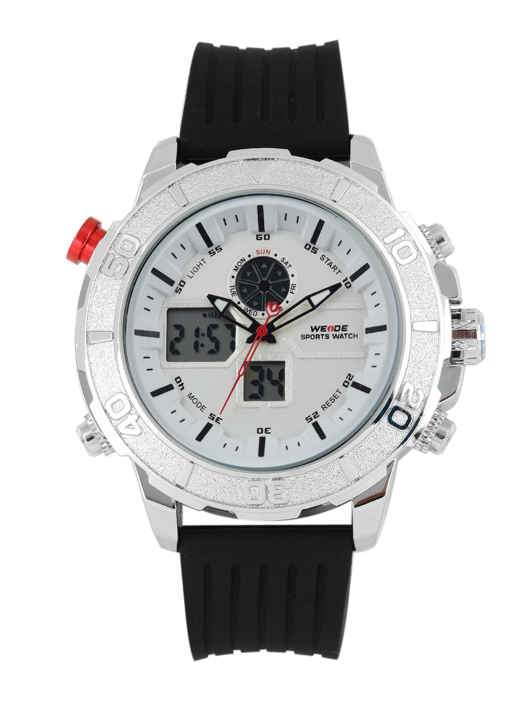 Buy WEIDE Men White Analogue And Digital Watch WH6108 4C - Watches for ...