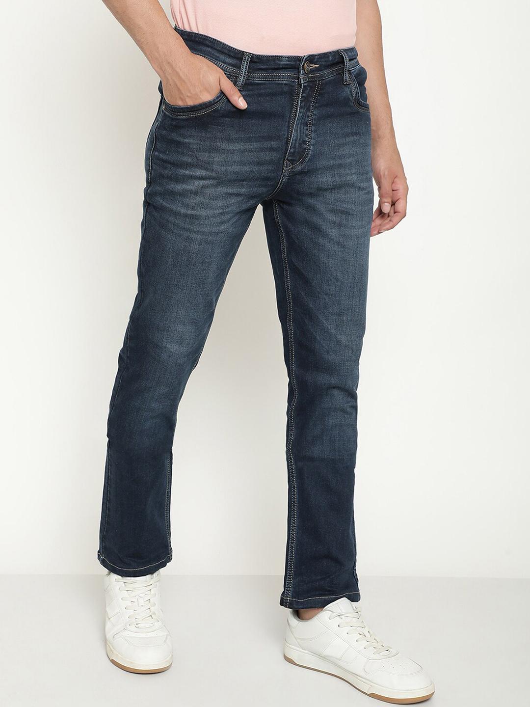 Buy Octave Men Mid Rise Dark Shade Stretchable Jeans - Jeans for Men ...