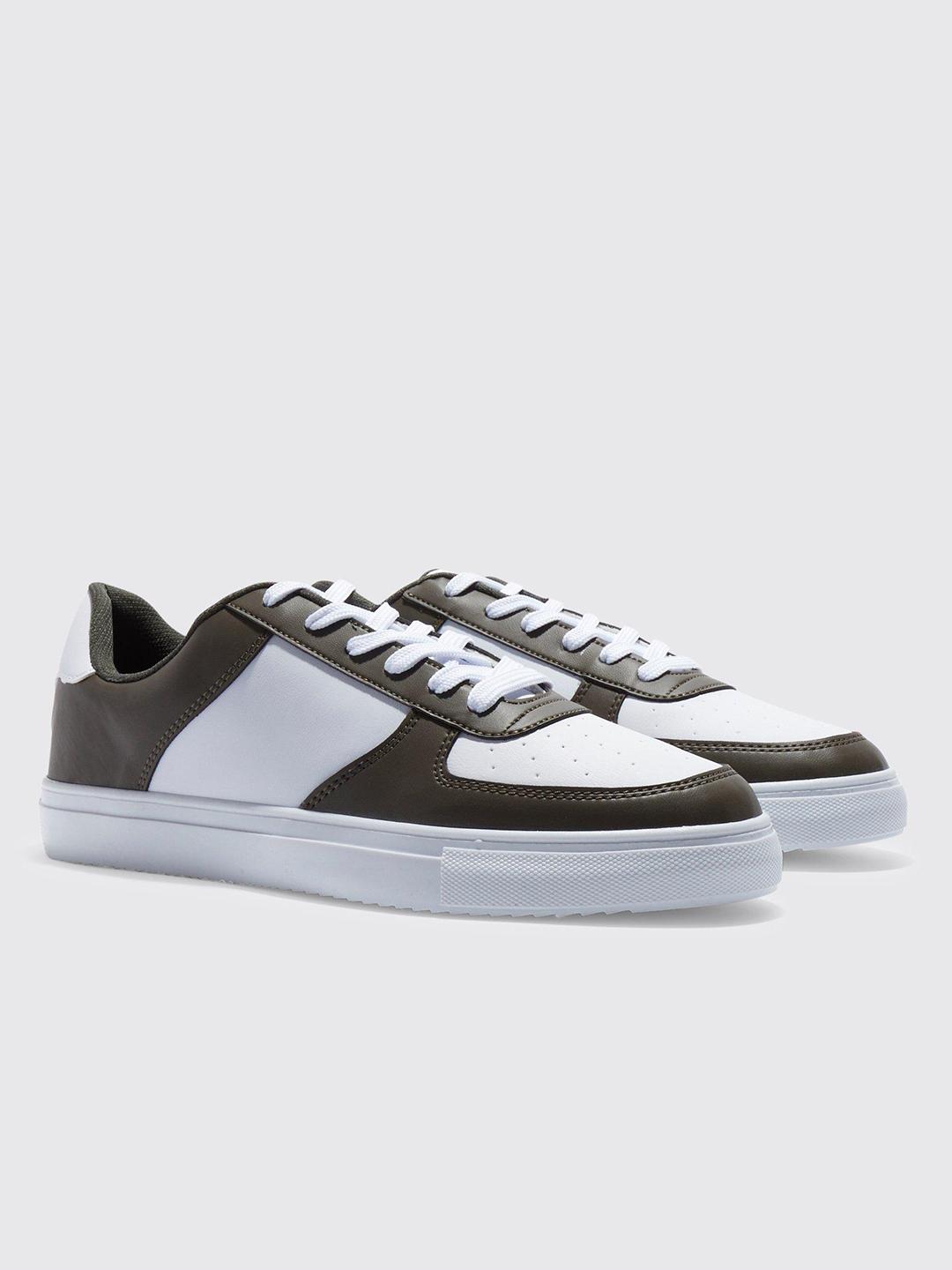 Buy BoohooMAN Colourblocked & Perforated Sneakers - Casual Shoes for ...