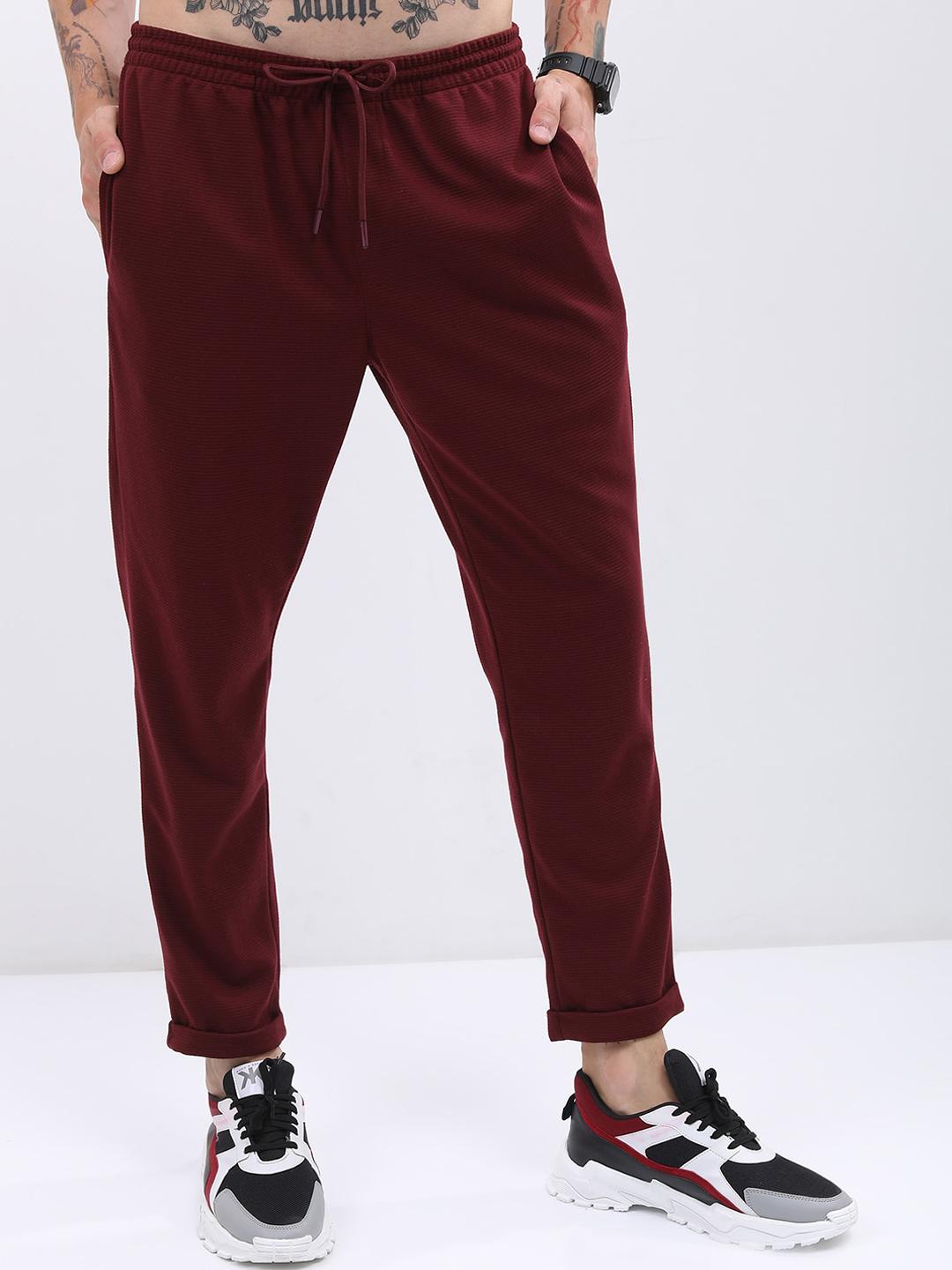 Buy KETCH Men Structured Slim Fit Jogger Trouser - Track Pants for Men ...