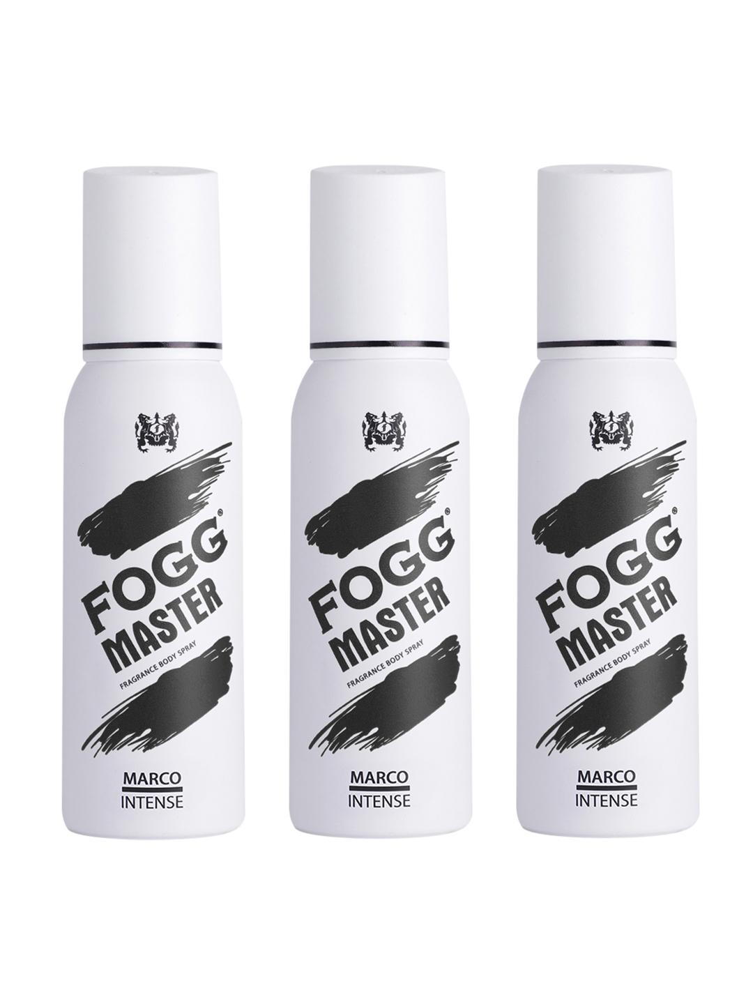 Buy Fogg Master Men Set Of 3 Marco Intense Fragrance Deodorant Spray ...