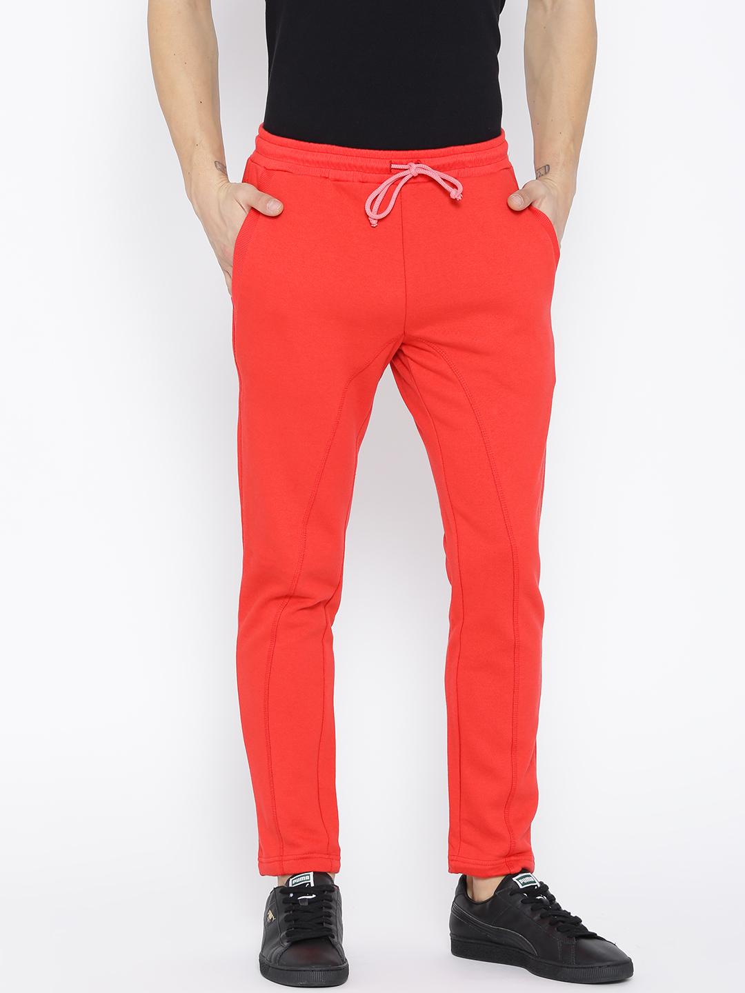 Buy United Colors Of Benetton Red Track Pants - Track Pants for Men ...