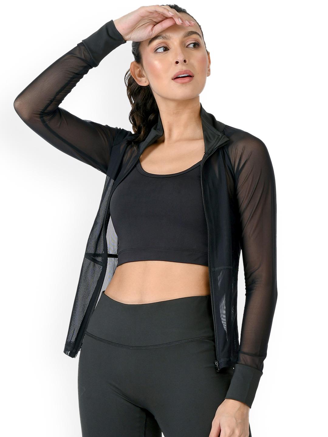 Buy Body Smith Mock Collar Long Sleeves Dry Fit Training Or Gym Sporty ...