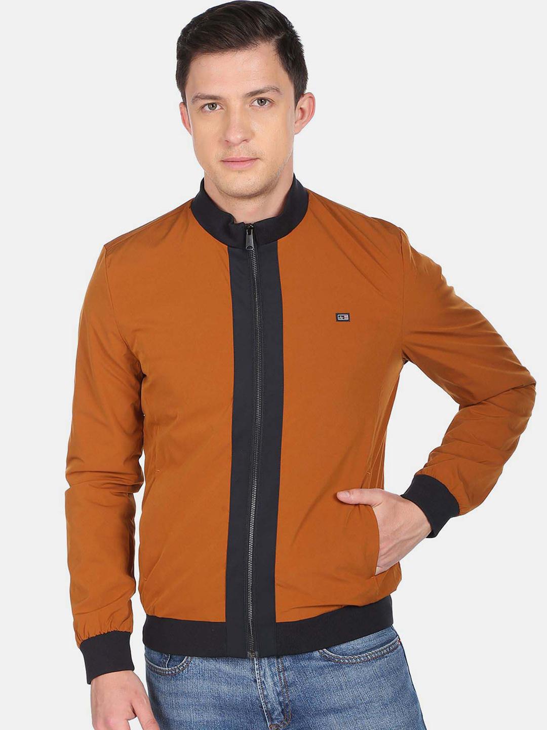 Buy Arrow Sport Mock Collar Bomber Jacket - Jackets for Men 22677464 ...