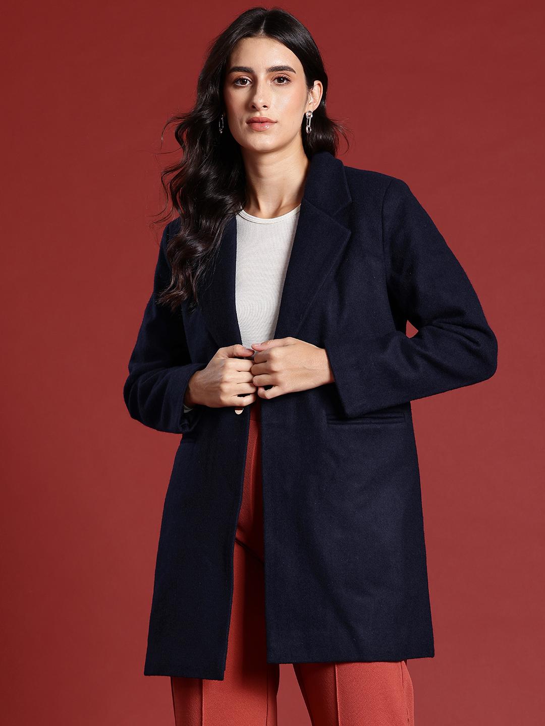 Buy All About You Solid Regular Overcoat - Coats for Women 22693566 ...