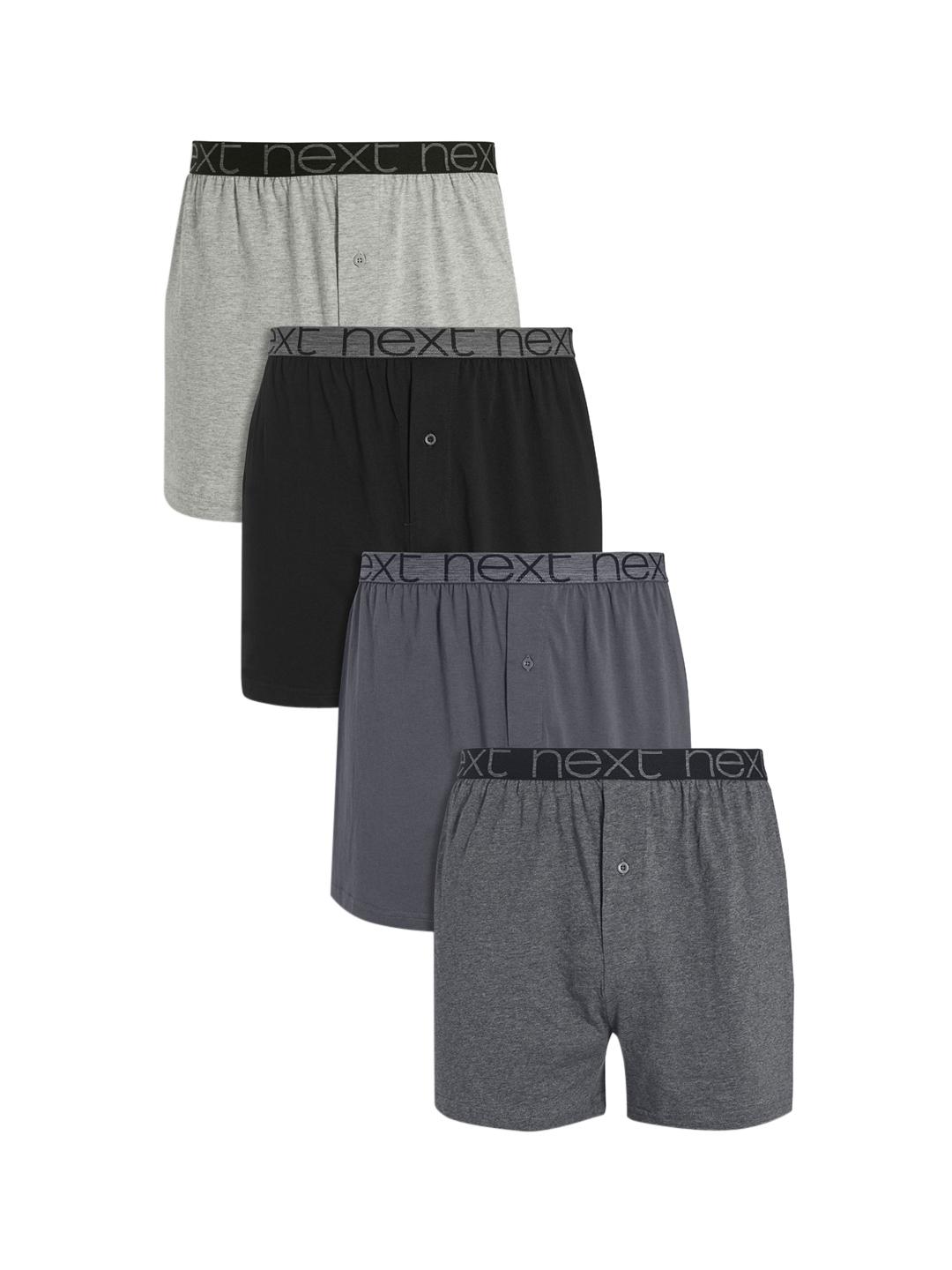 Buy NEXT Men Pack Of 4 Boxers KS05069714Multicoloured - Boxers for Men ...