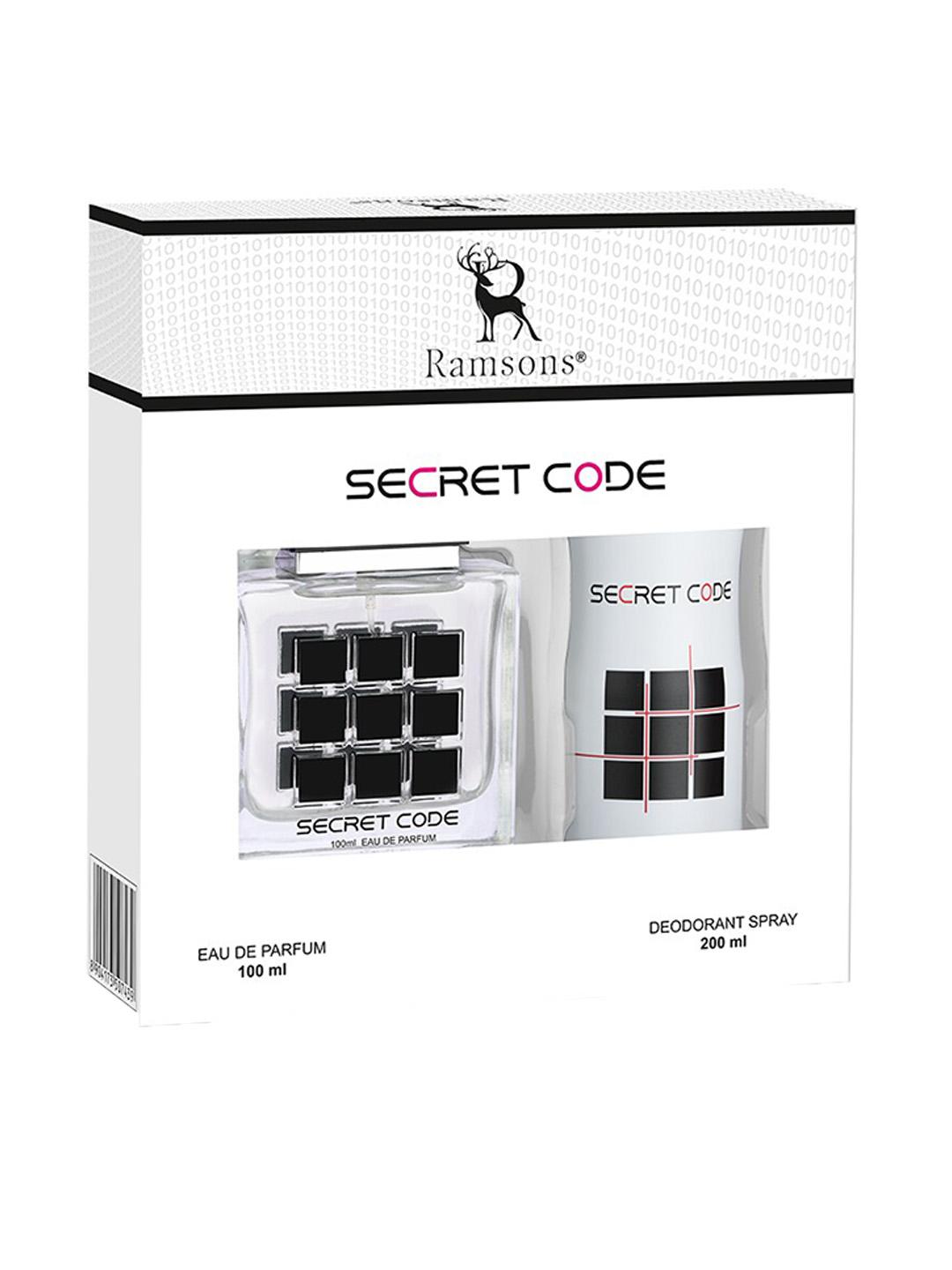 Buy Ramsons Set Of 2 Secret Code EDP + Body Spray Gift Pack 100ml ...