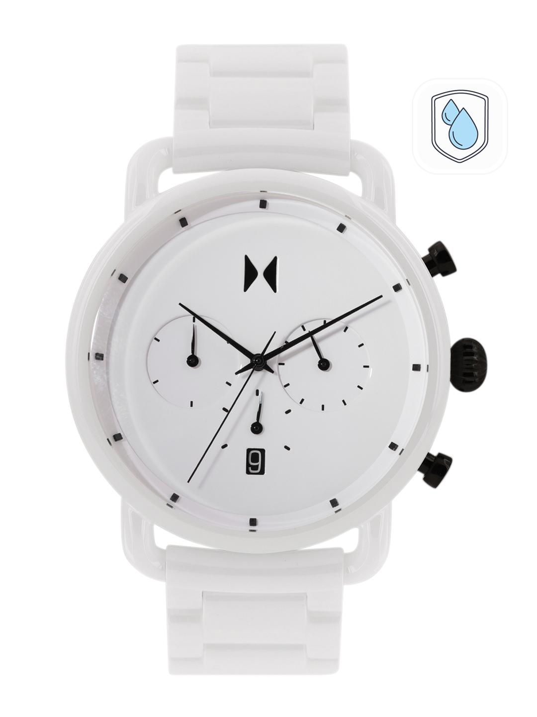 Buy MVMT Men Blacktop Ceramic Analogue Chronograph Watch 28000234 ...