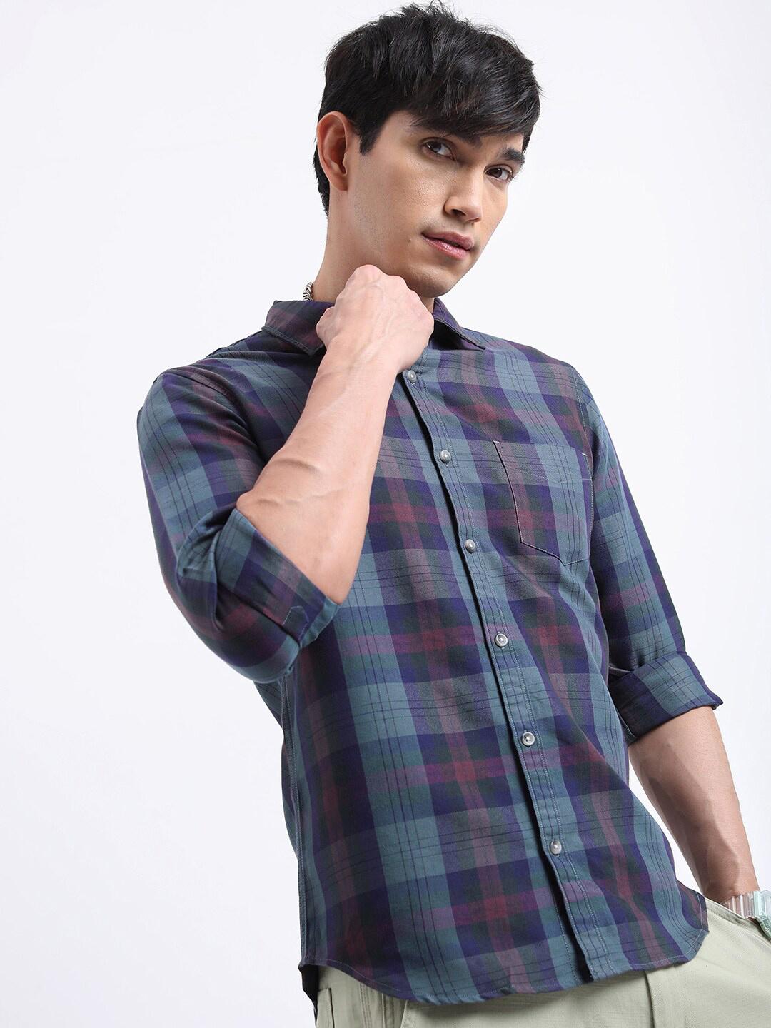 Buy KETCH Slim Fit Checked Casual Shirt - Shirts for Men 22793880 | Myntra