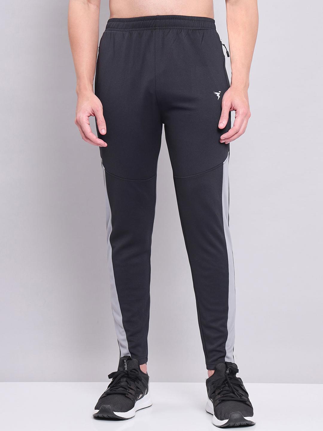 Buy Technosport Men Mid Rise Slim Fit Active Track Pants With Rapid Dry ...