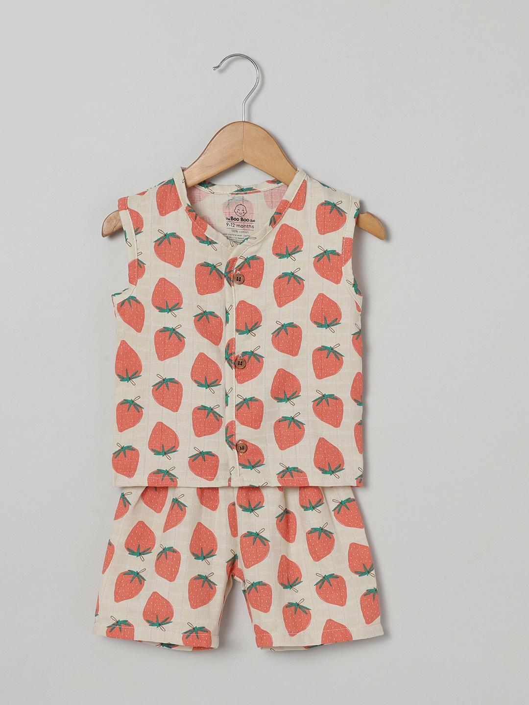 Buy The Boo Boo Club Kids Printed Muslin Organic Cotton Sustainable ...