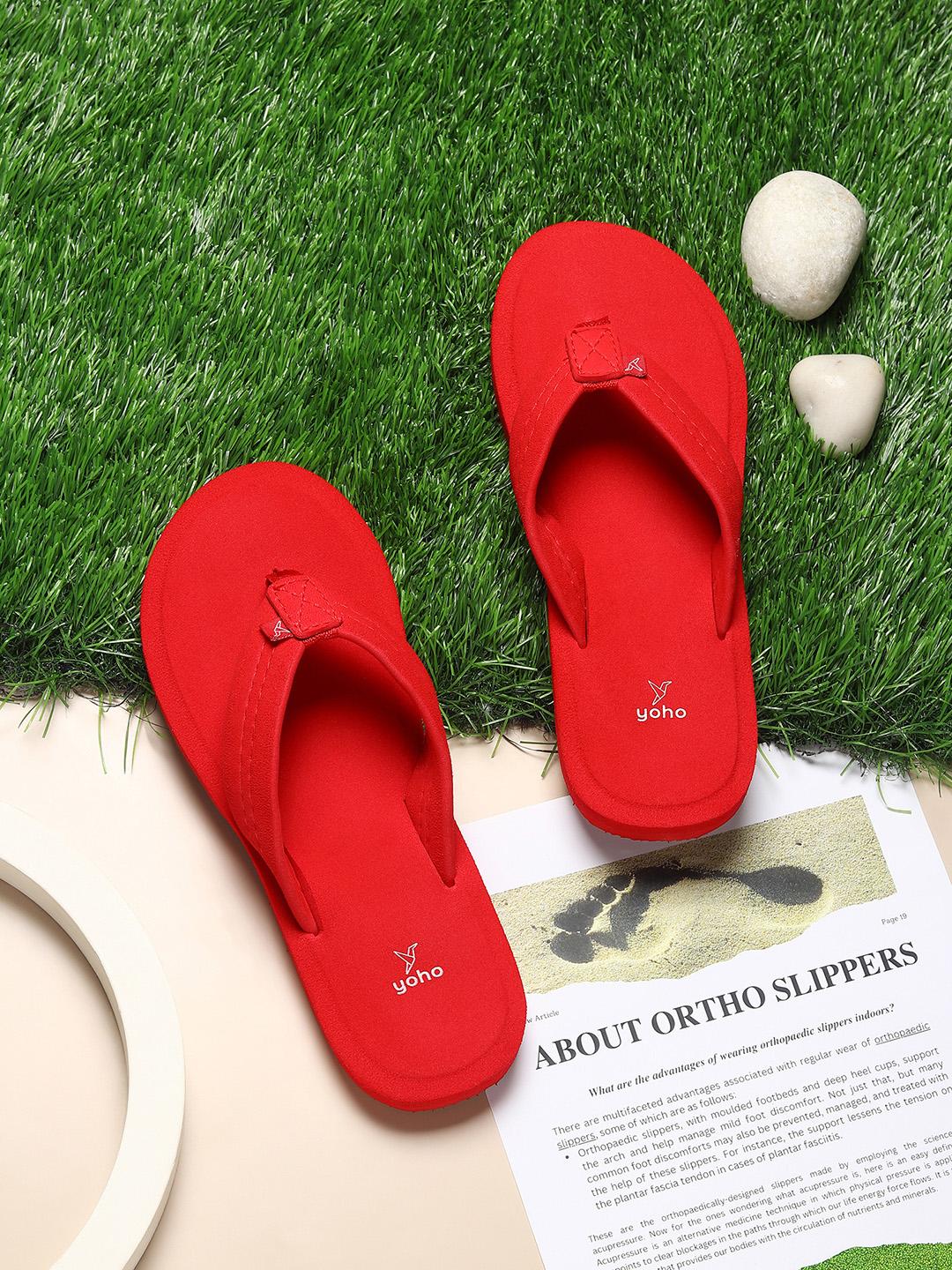 Buy Yoho Women Bubbles Ortho Comfortable Thong Flip Flops - Flip Flops ...