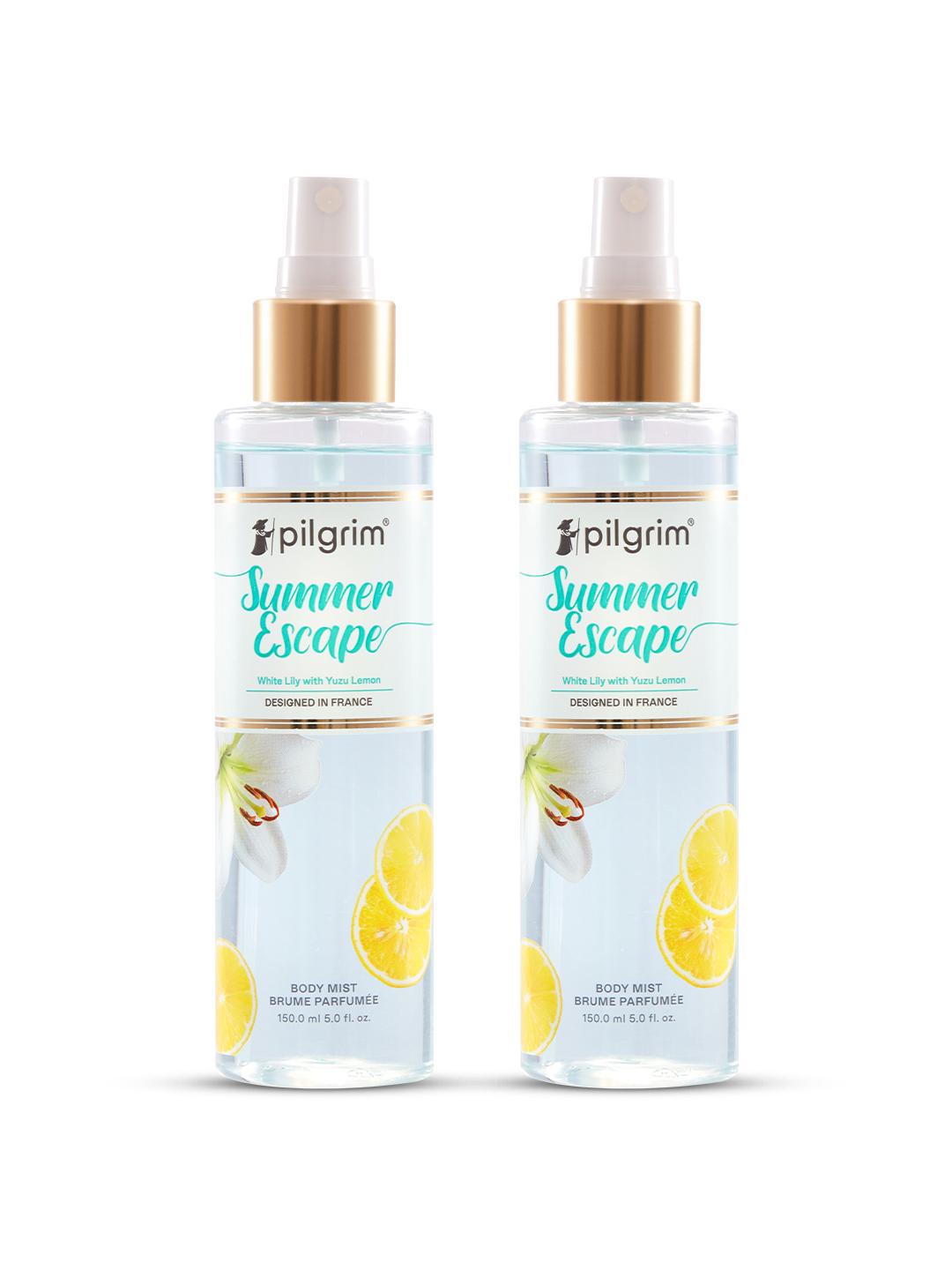 Buy Pilgrim Set Of 2 Summer Escape Long Lasting Fragrance Body Mist ...