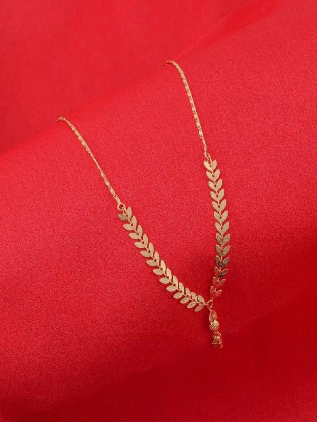 Buy JEWEL WORLD Gold Plated Short Chain - Necklace And Chains for Women ...