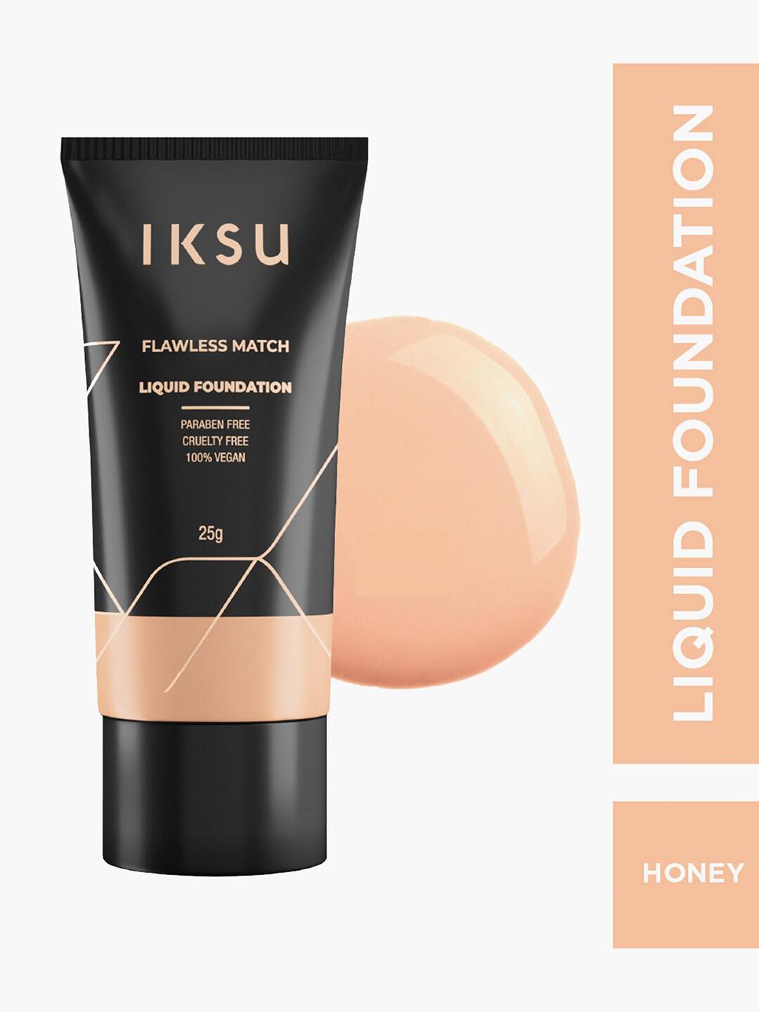 Buy IKSU By Lifestyle Flawless Match Liquid Foundation 25g Honey ...