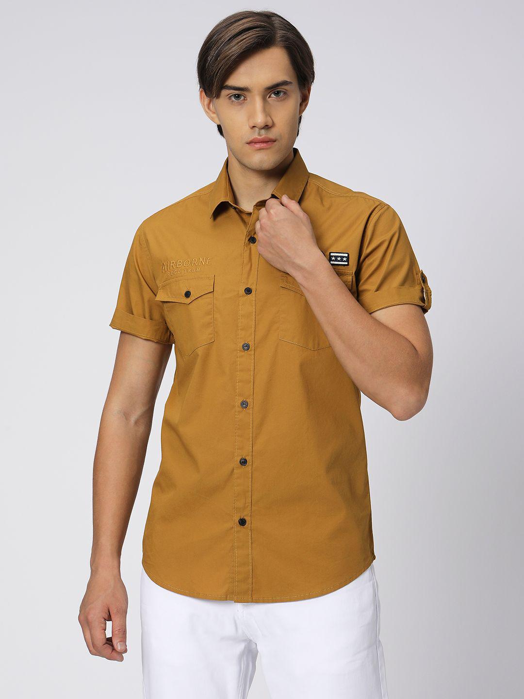 Buy Mufti Slim Fit Opaque Cotton Casual Shirt - Shirts for Men 23051248 ...