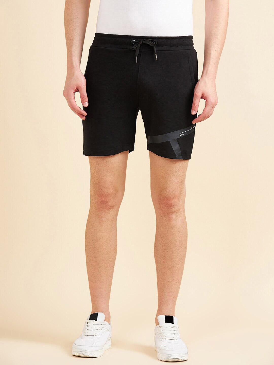 Buy Sweet Dreams Men Black Mid Rise Regular Shorts - Shorts for Men ...