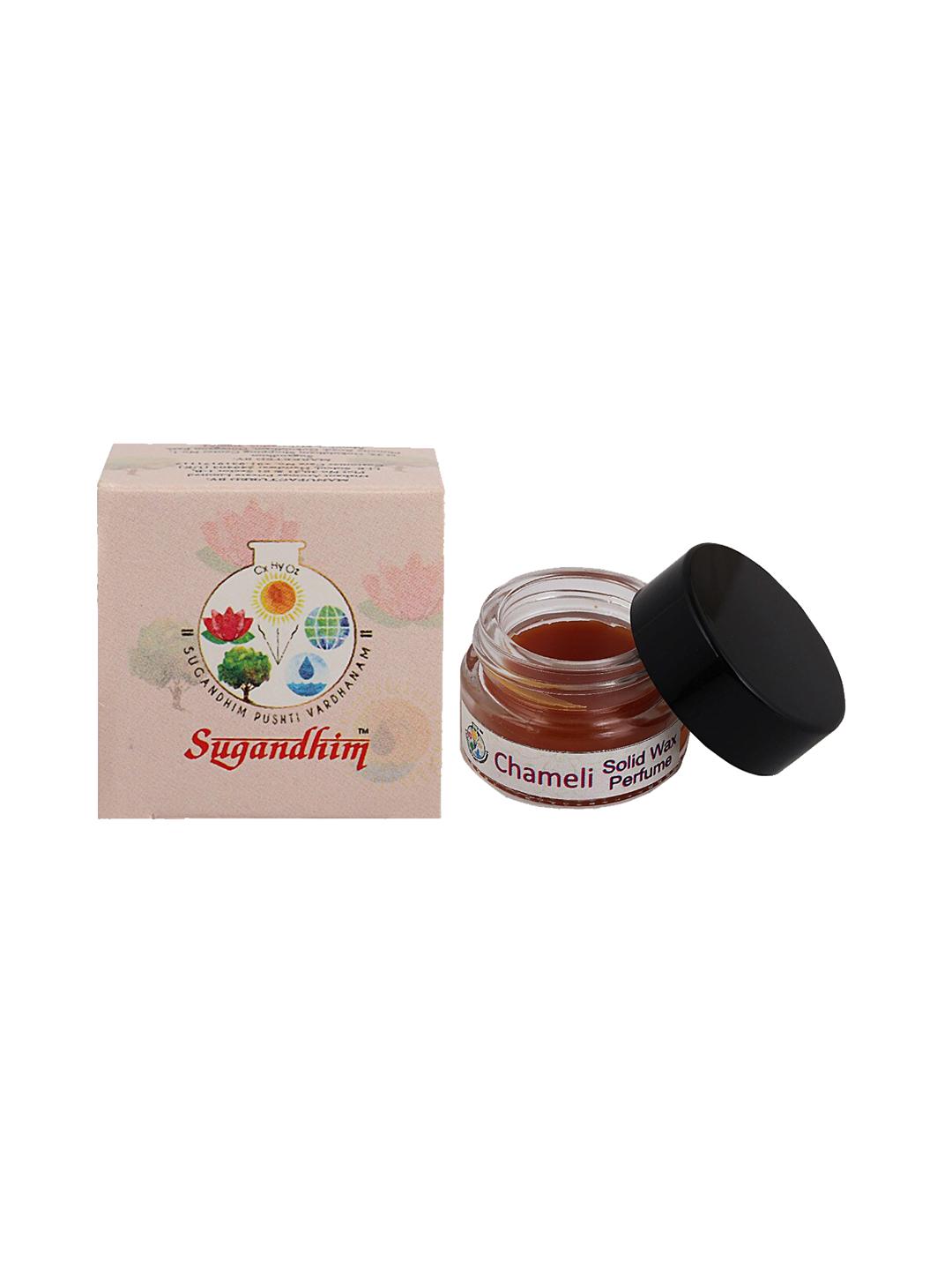 Buy Sugandhim Chameli Solid Long Lasting Floral Wax Fragrance 5g ...