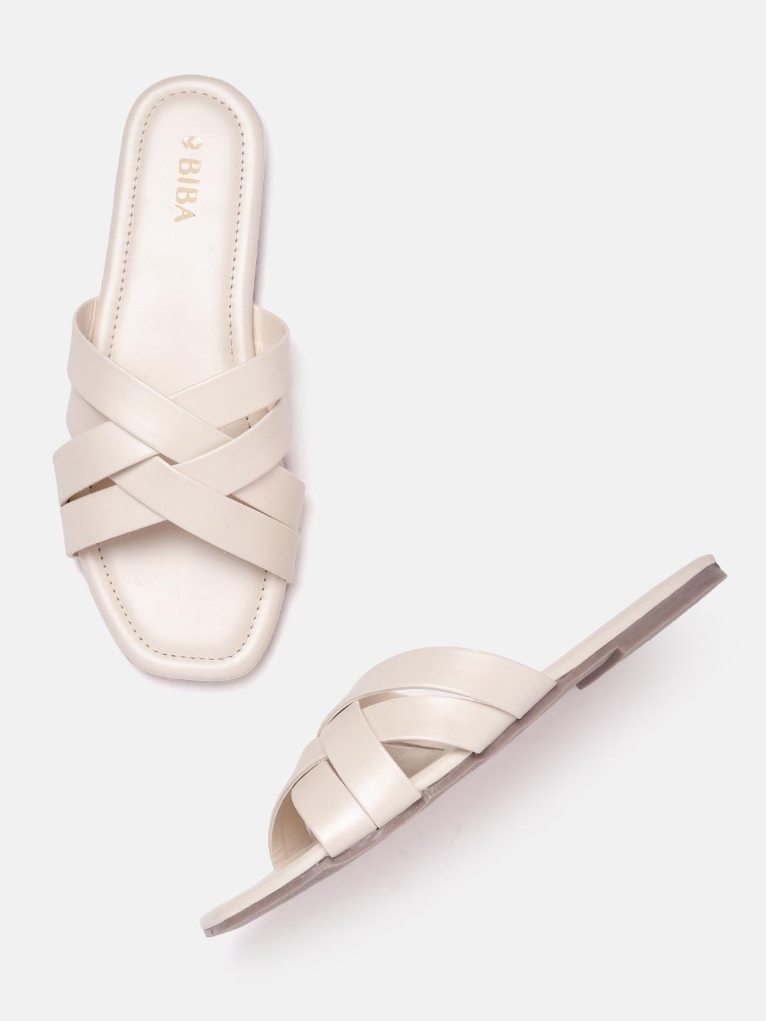 Buy Biba Women Strappy Open Toe Flats - Flats for Women 23157290 | Myntra