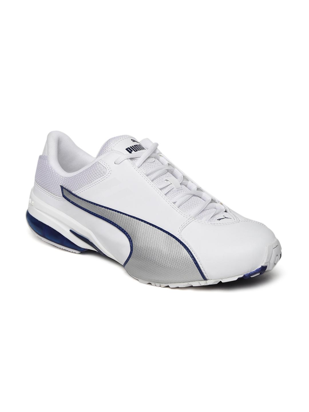 Buy Puma Men White Jago NU Running Shoes - Sports Shoes for Men 2327694 ...