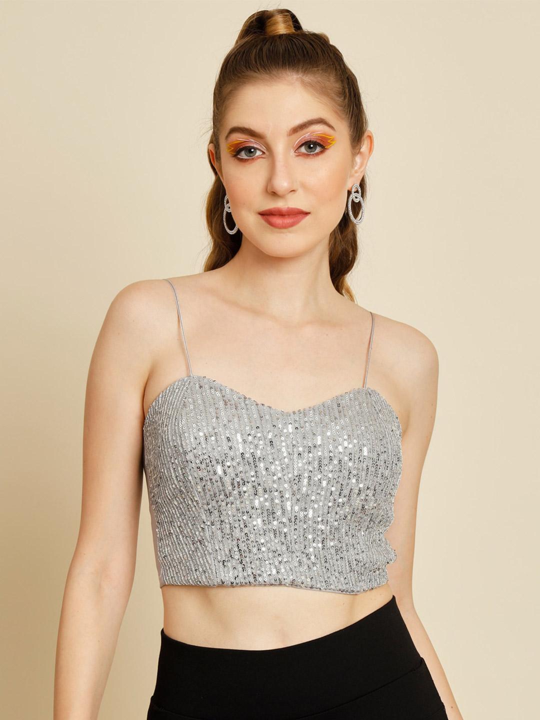 Buy BAESD Embellished Bralette Crop Top - Tops for Women 23283192 | Myntra