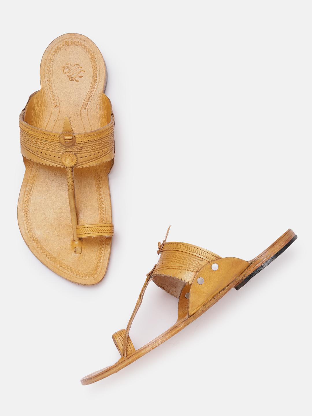 Buy House Of Pataudi Men One Toe Ethnic Comfort Sandals - Sandals for ...