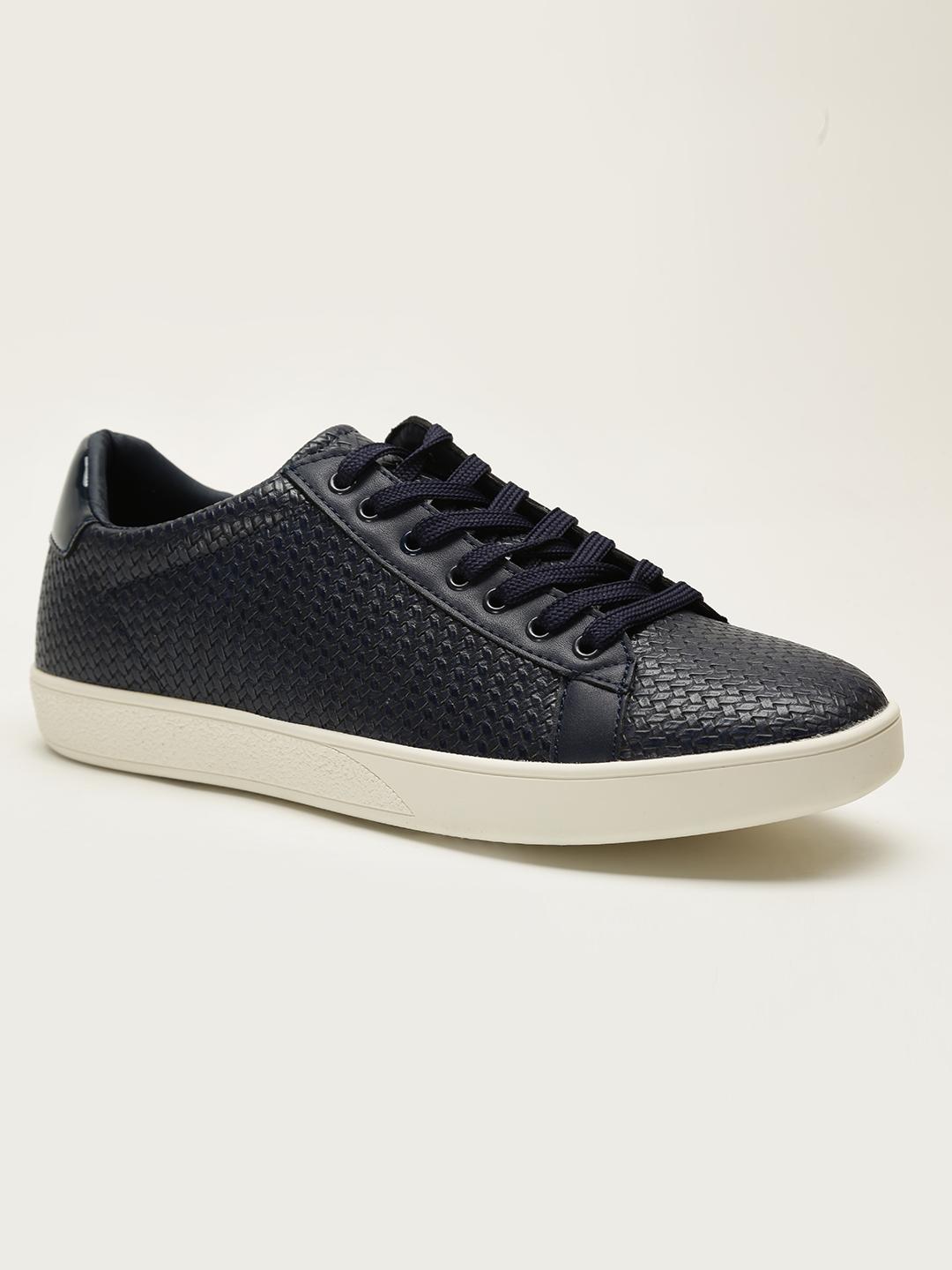 Buy LOCOMOTIVE Men Navy Blue Sneakers - Casual Shoes for Men 2330514 ...