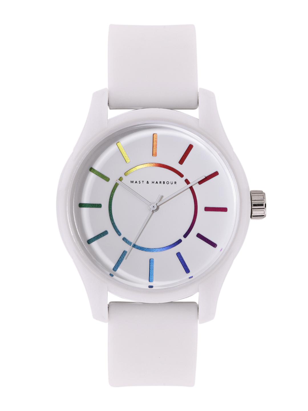 Buy Mast & Harbour Men Analogue Watch MFB PN LH LW6201 2 WHITE ...