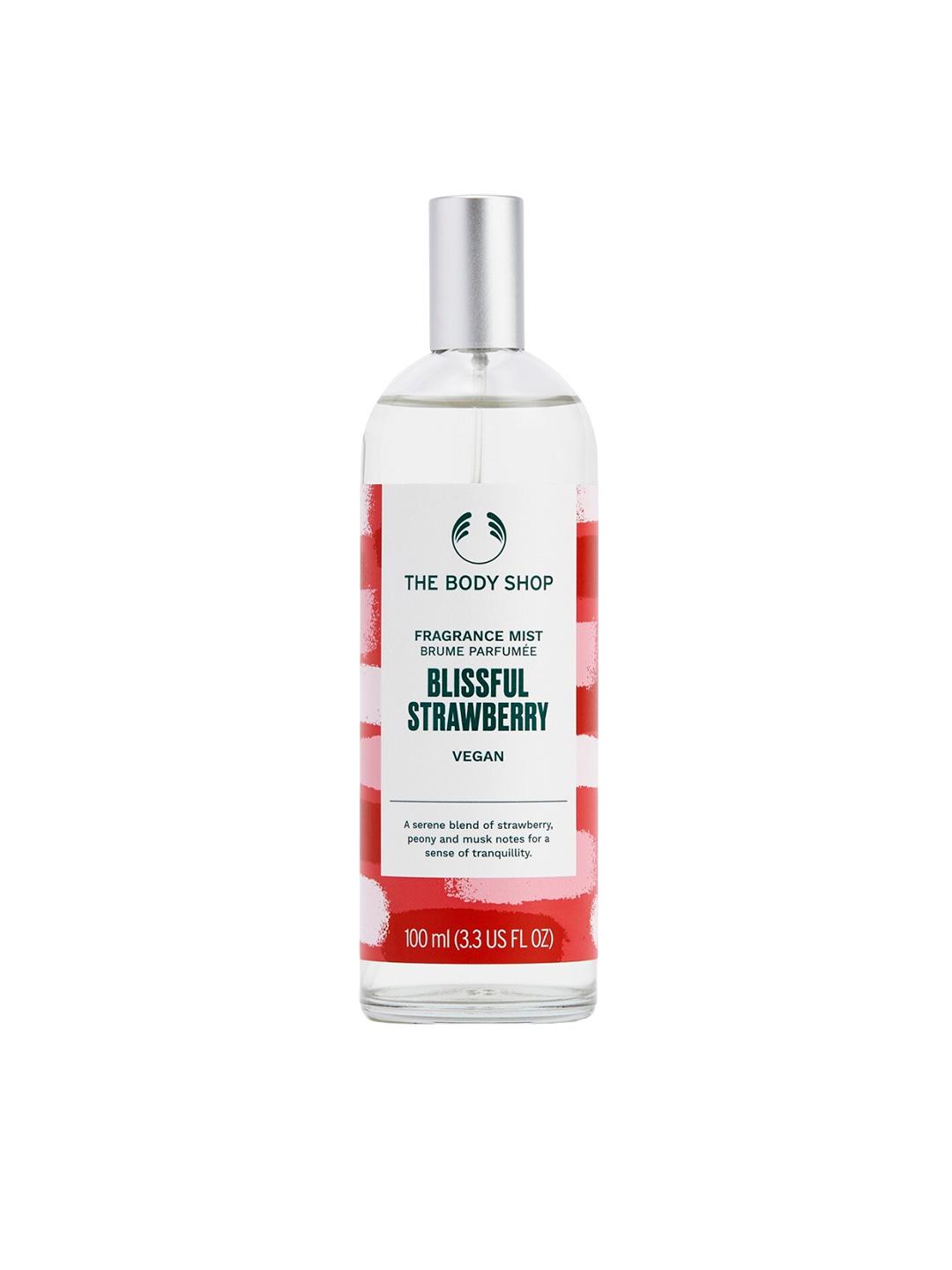 Buy THE BODY SHOP Blissful Strawberry Long Lasting Vegan Body Mist 100 ...