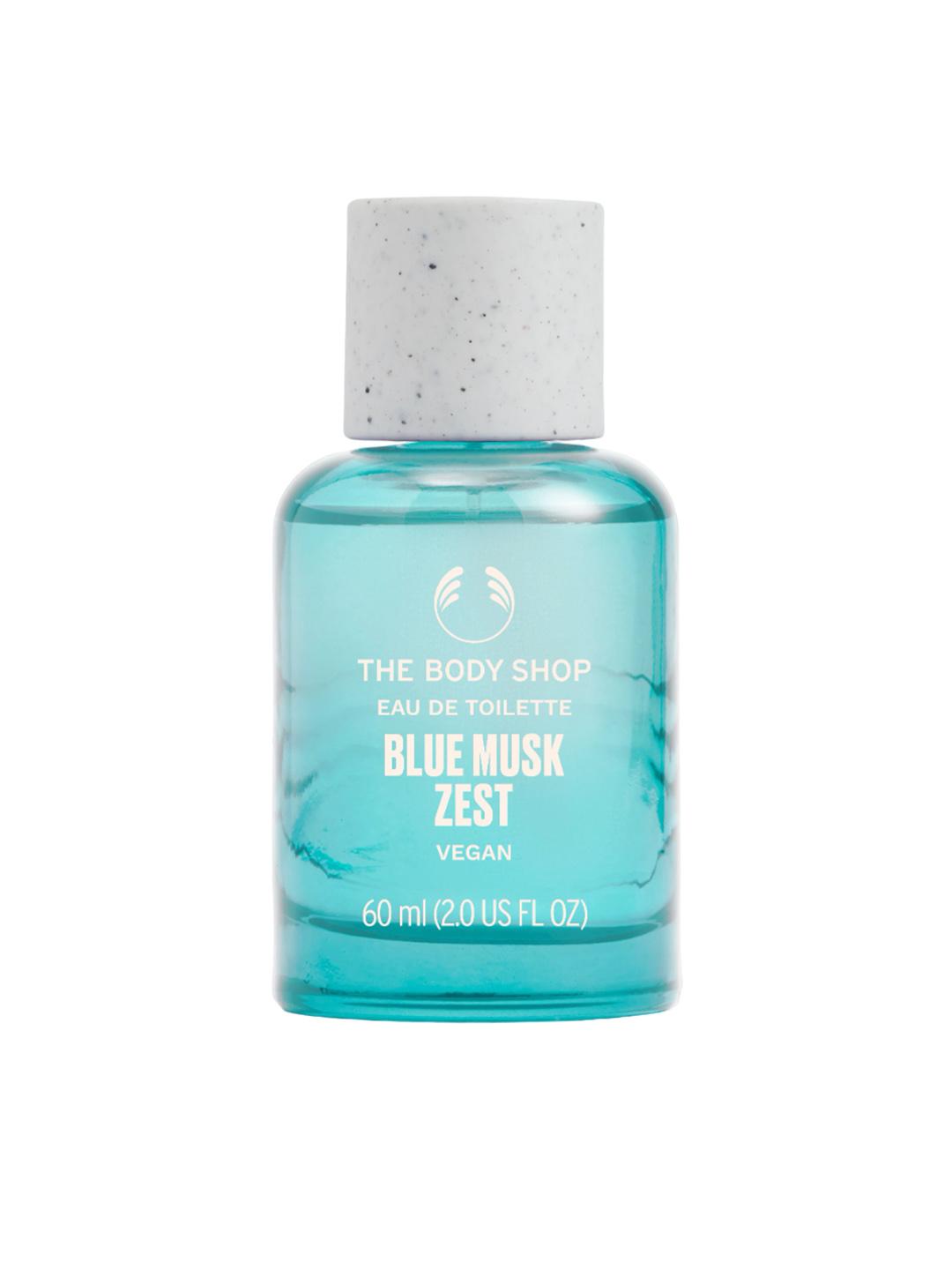 Buy THE BODY SHOP Blue Musk Zest Long Lasting Vegan Eau De Toilette 60 ...