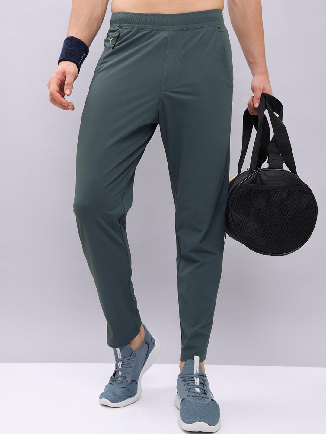 Buy Technosport Men Slim Fit Active Track Pants With Rapid Dry ...