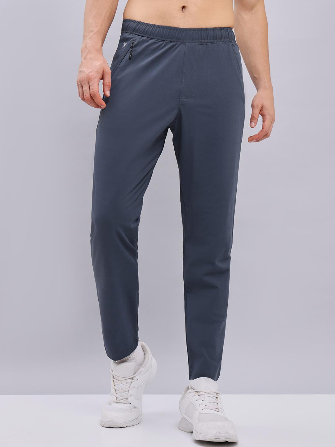 Buy Technosport Men Slim Fit Active Track Pants With Rapid Dry ...